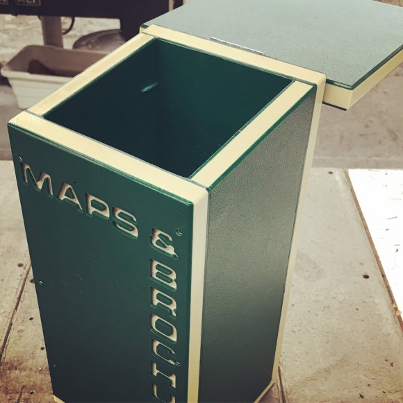 Custom Outdoor Map & Brochure Holder | Order Custom HDPE Outdoor ...